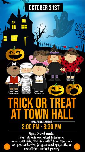 Brookfield Parks and Recreation: Trick or Treat at Town Hall