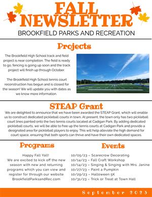 Brookfield Parks and Recreation: Online Registration by MyRec.com Recreation Management Software